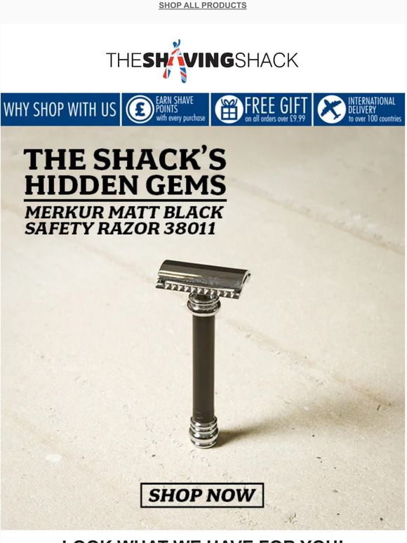 The Shaving Shack: September's Hidden Gem is inside... 👀 | Milled
