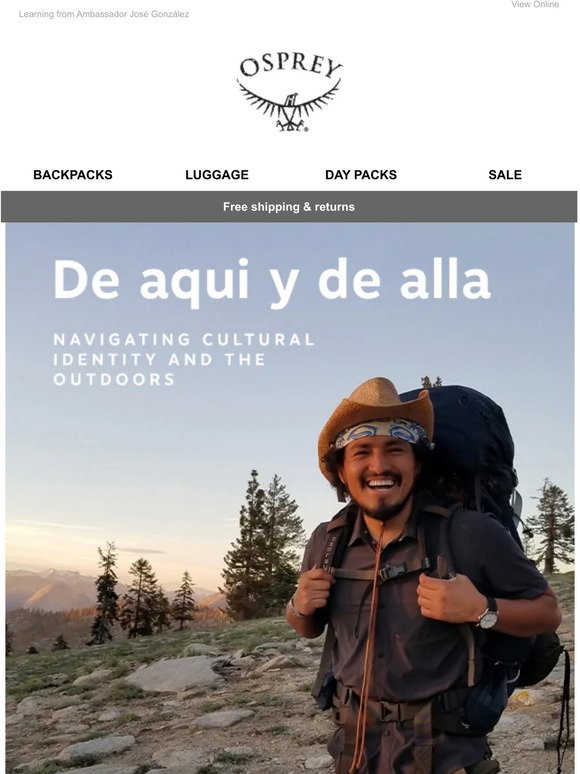 Osprey Packs: Navigating cultural identity and the outdoors | Milled