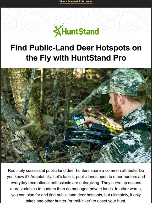 HuntStand: Find Public-Land Deer Hotspots 🦌 | Milled