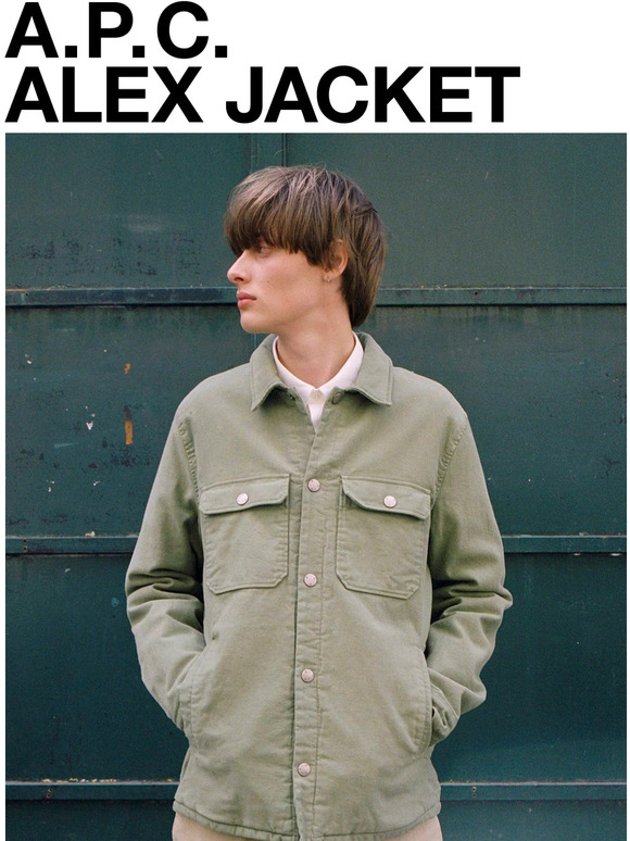 A.P.C.: Alex Jacket | Milled
