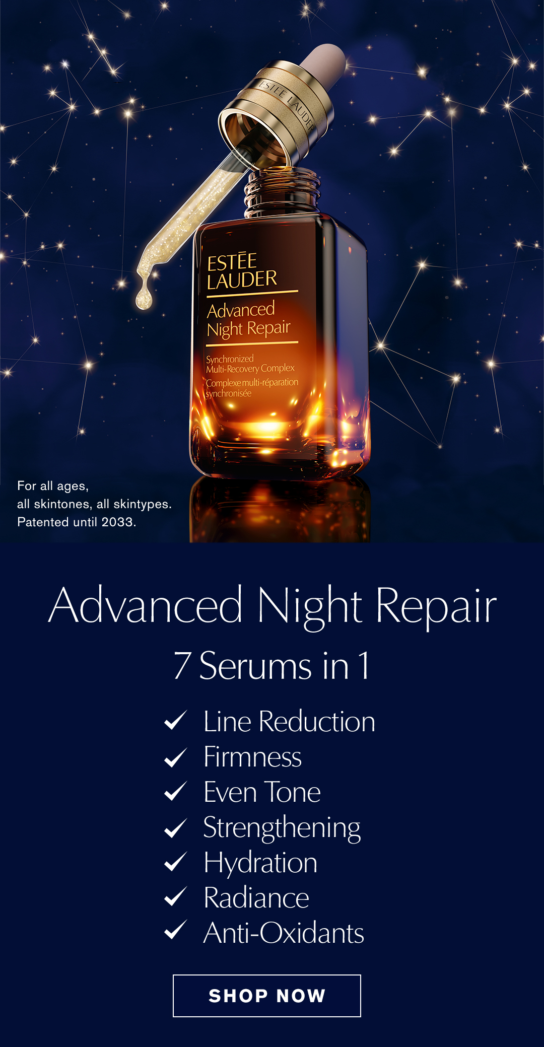 Estée Lauder: 7 Serums in 1 Advanced Night Repair | Milled