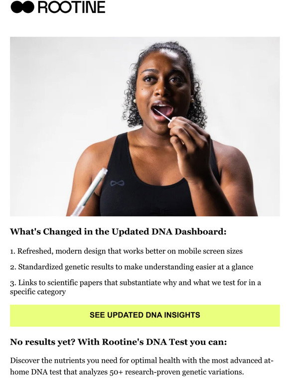 Rootine: Updated DNA Dash + Insights! 🧬 | Milled