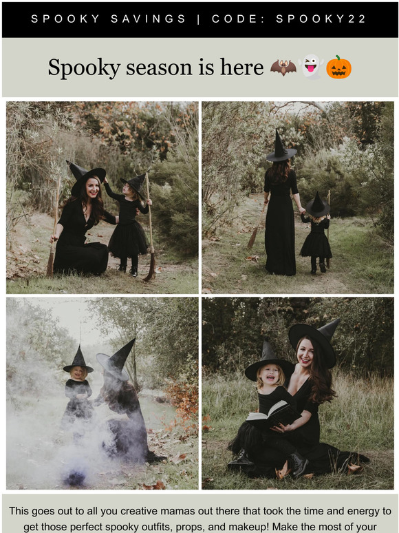 Shoott: 15% off spooky season photos?! Yes please! 🦇👻🎃 | Milled