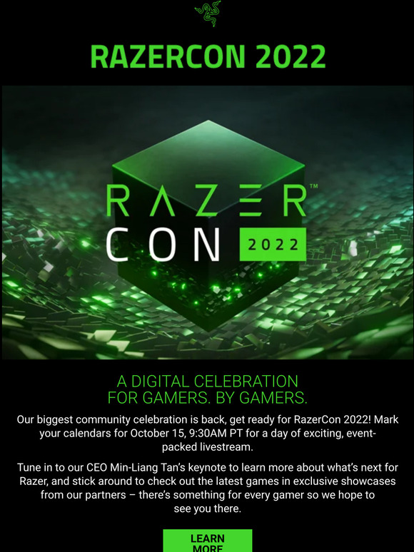 Razer: Get Ready for RazerCon 2022 | Milled