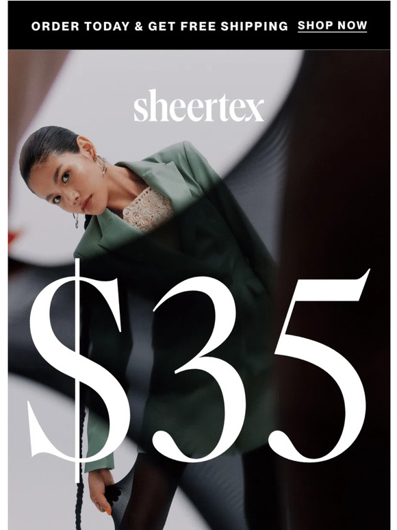 Sheertex: Meet Our Everday Low Price Essentials | Milled