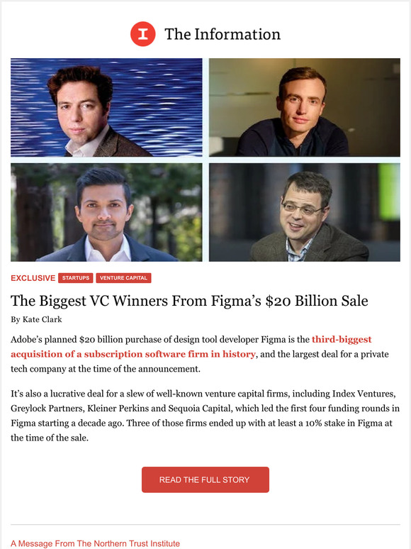 The Information: Scoop: The Biggest VC Winners From Figma’s $20 Billion ...