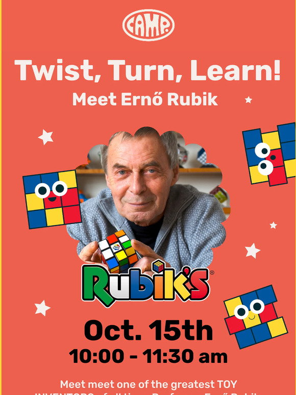 CAMP: Twist, Turn and Meet The Inventor of Rubik's Cube | Milled