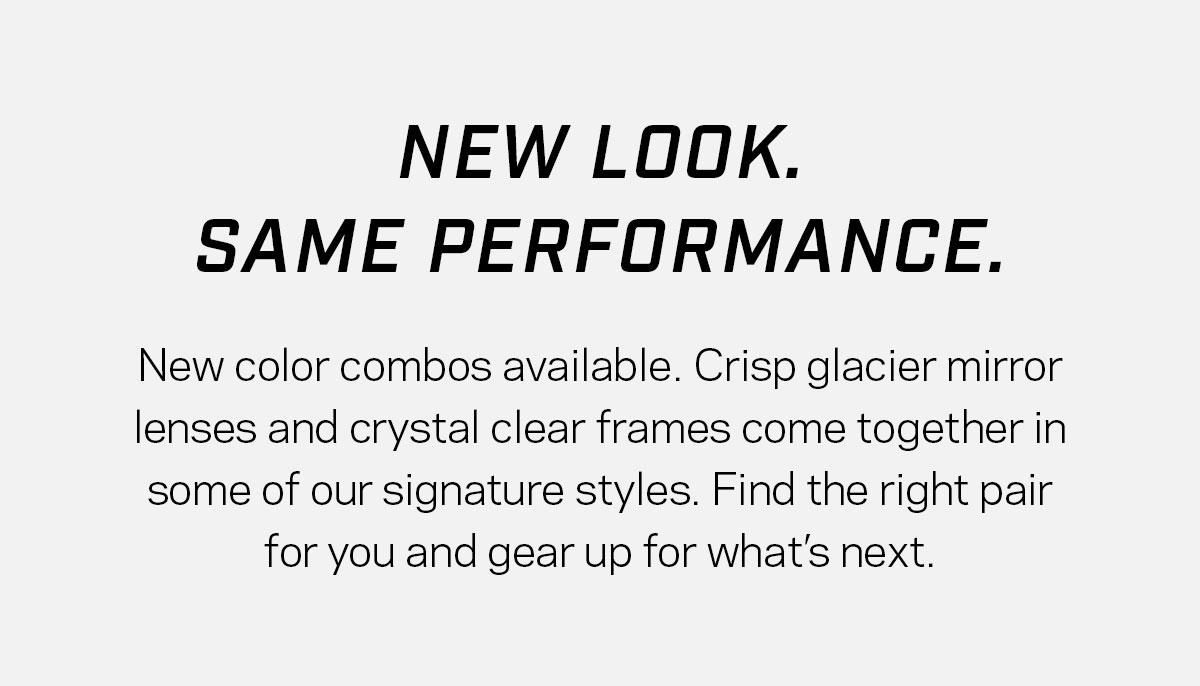 ROKA: New look. Same unrivaled performance. | Milled