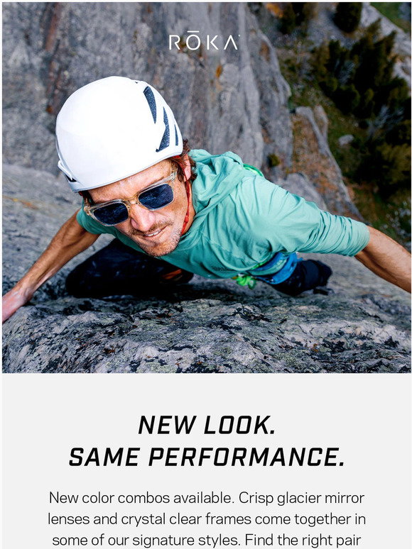 ROKA: New look. Same unrivaled performance. | Milled