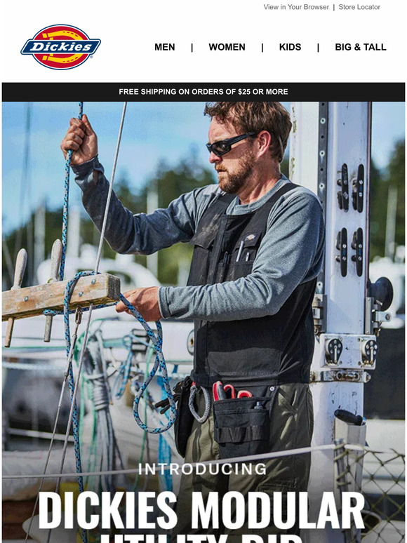 Dickies: Introducing the Modular Utility Bib | Milled