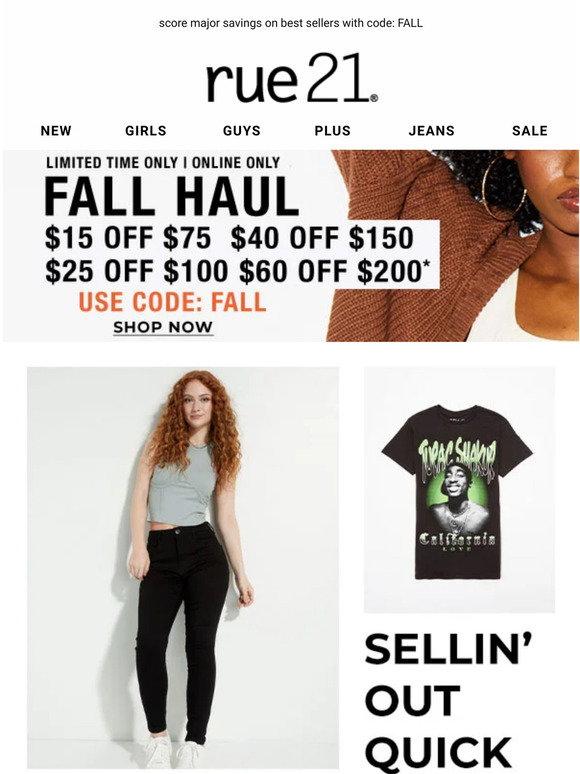 rue21: INSIDE: top trends made for ur closet | Milled