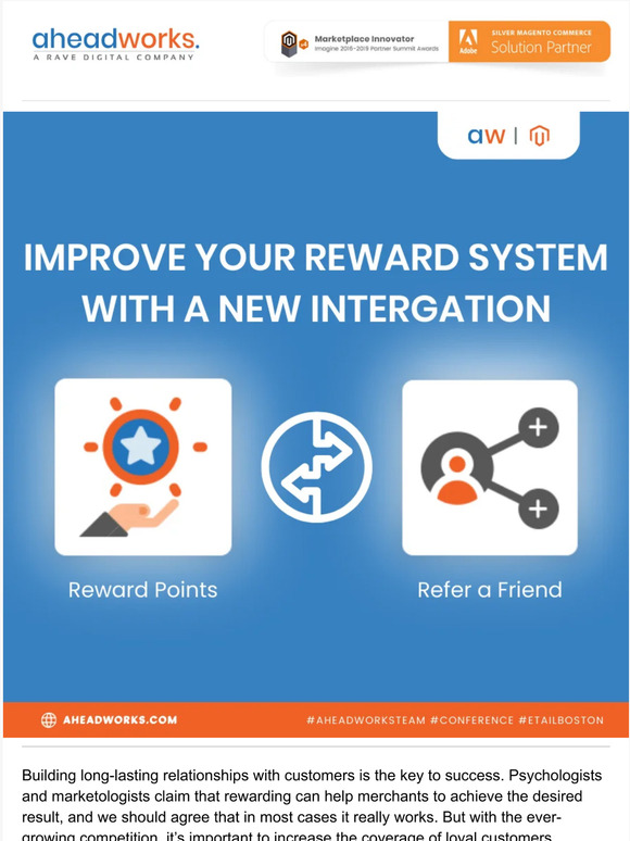 Aheadworks: Use Case: M2 Reward Points + M2 Refer a Friend | Milled