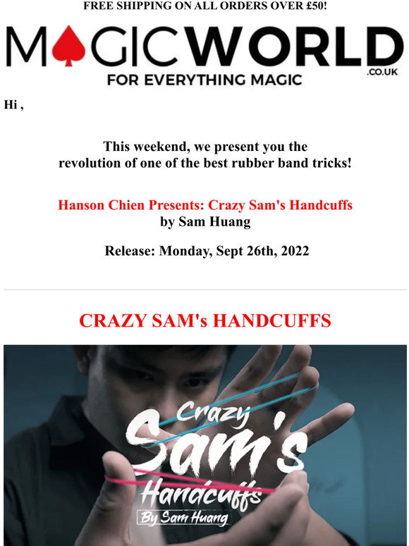 MagicWorld: Many Magicians were Shocked from this Effect! CRAZY SAM's ...