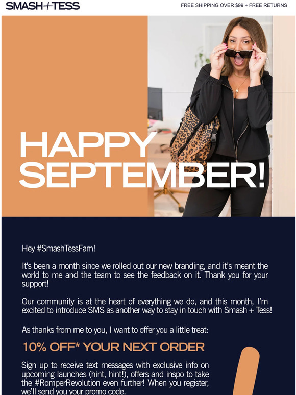 Smash + Tess: Fancy 10% Off and All The S+T Goss? | Milled