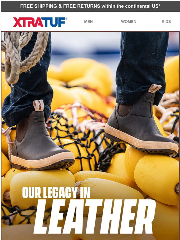 Xtratuf: The Legacy Leather Chelsea Boot | Milled