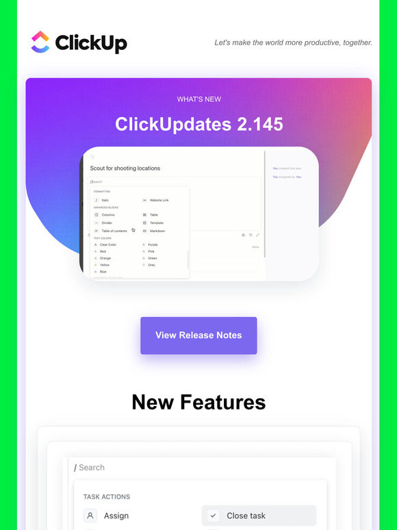 ClickUp: Redesigned Slash Commands and Whiteboard Zoom Enhancements | Milled