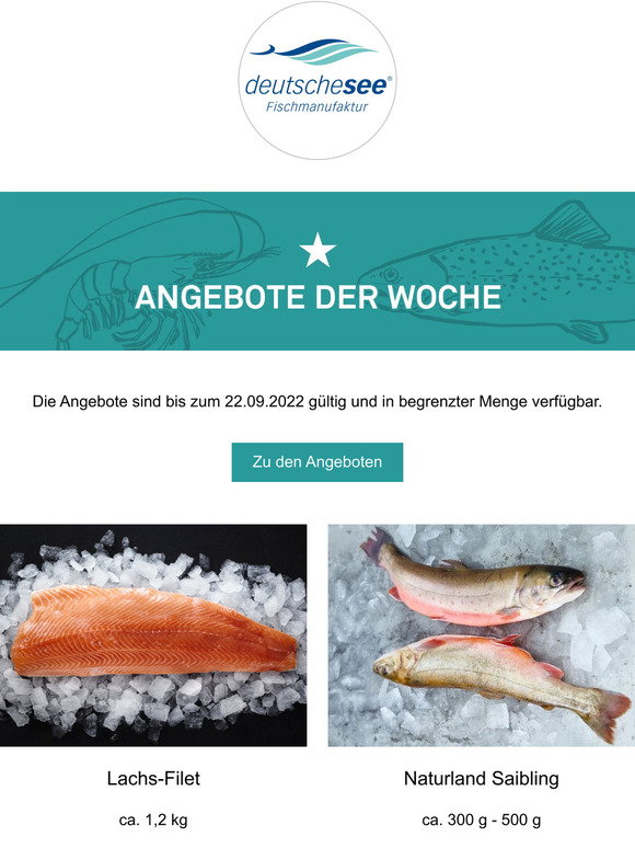 Deutsche See: Fisch-Klassiker im Angebot 🐟 | Milled