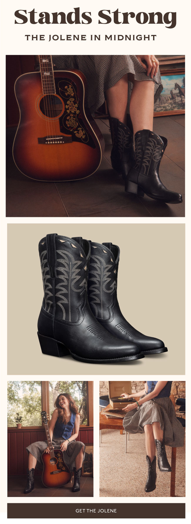 Tecovas: Meet The Jolene, our original peewee boot! | Milled