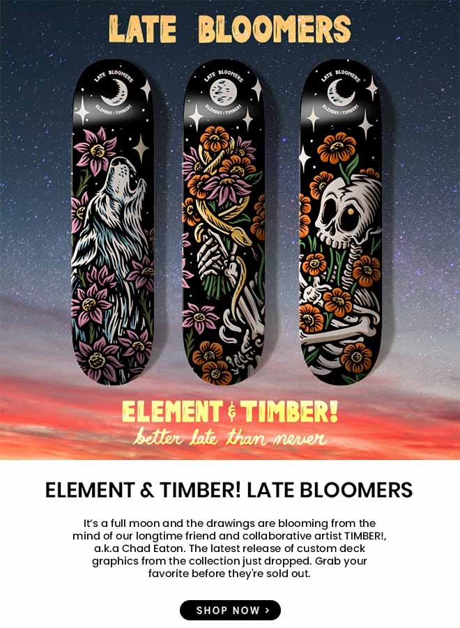 Element: New Decks: Timber! Late Bloomers Collection | Milled