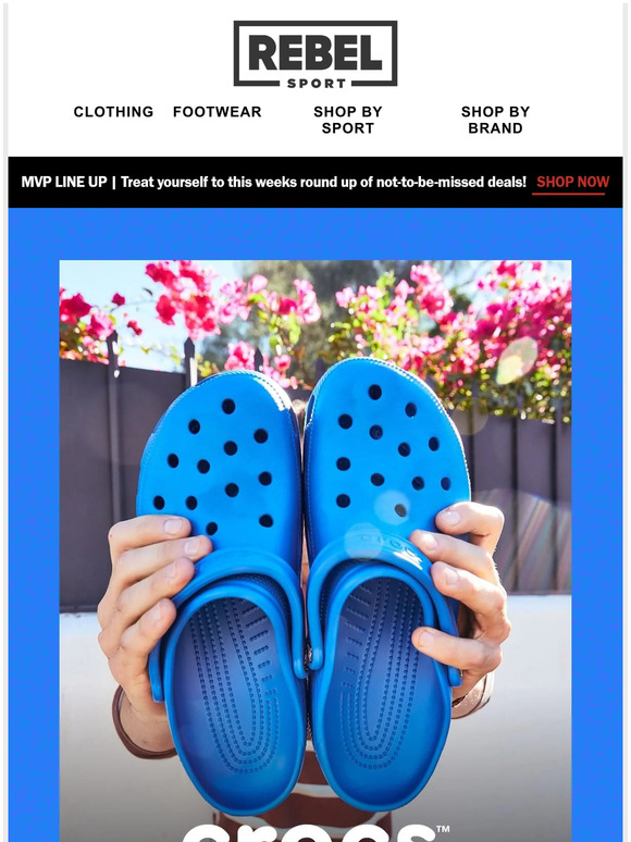 Rebel Sport: CROCS | Original. Versatile. Comfortable. 🐊 | Milled