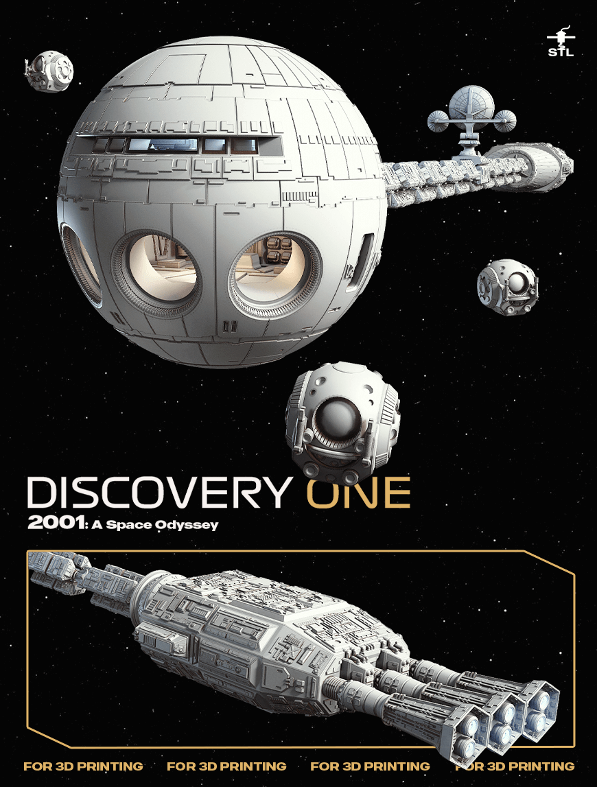 Gambody: 🌌 Set out on a Space Odyssey with the Discovery One model for ...