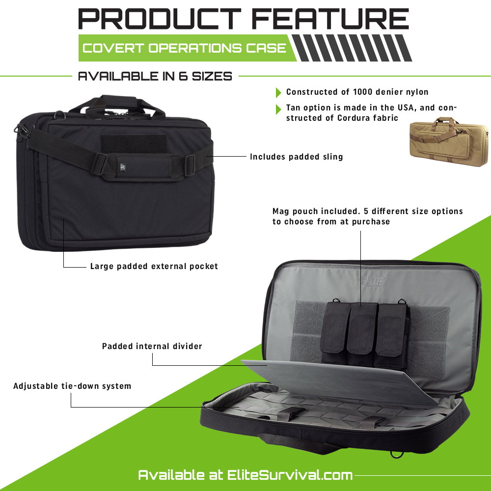 Elite Survival Systems: Friday Product Feature: Covert Operations Rifle ...