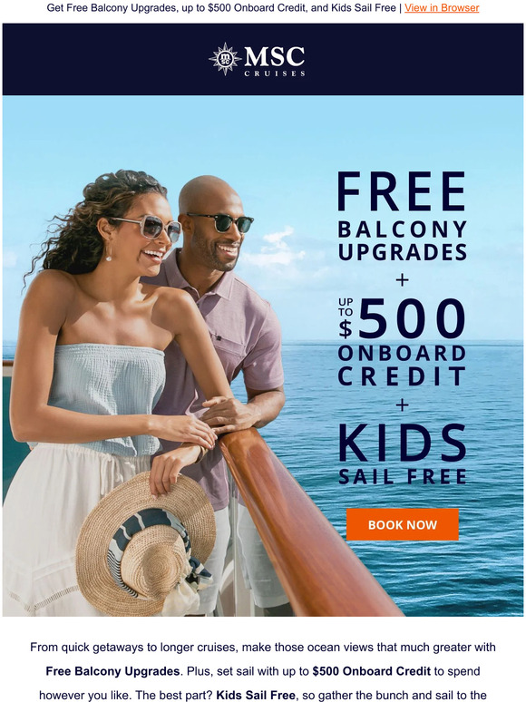 MSC Cruises: —, 👋 Our Cruise Sale Is Here! | Milled