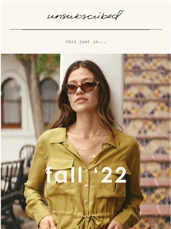 Unsubscribed: fall is all about rich colors, cozy textures, & relaxed ...