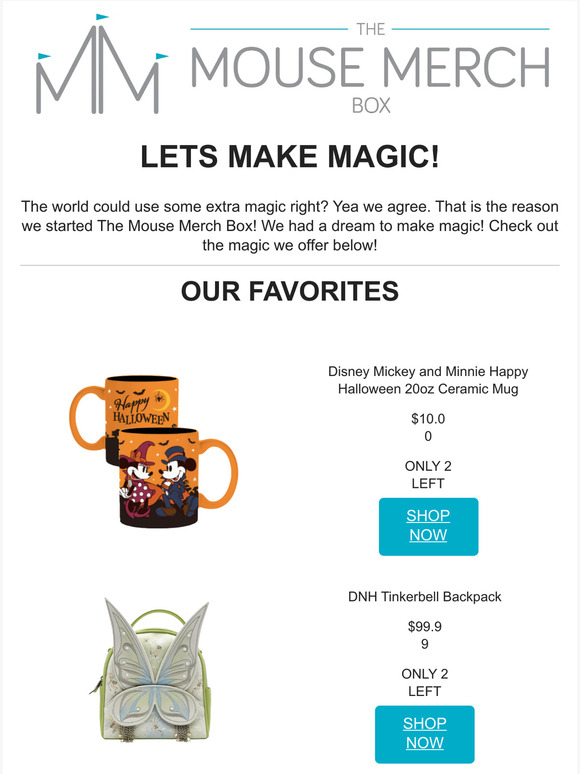 The Mouse Merch Box: Need some extra magic? | Milled