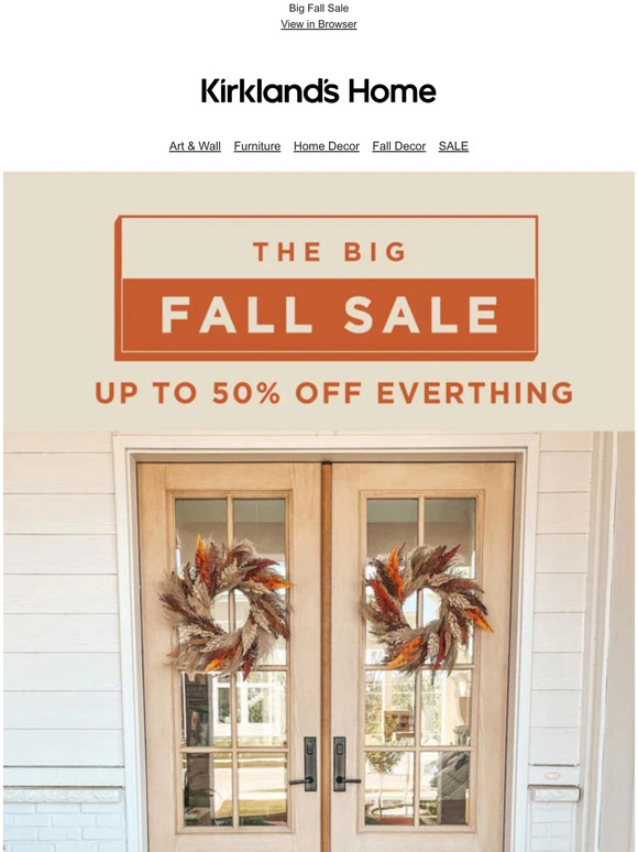 Kirkland's Home: Get The Look | Create The Perfect Fall Porch | Milled