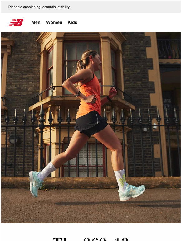 New Balance: Sustained comfort and stability. | Milled
