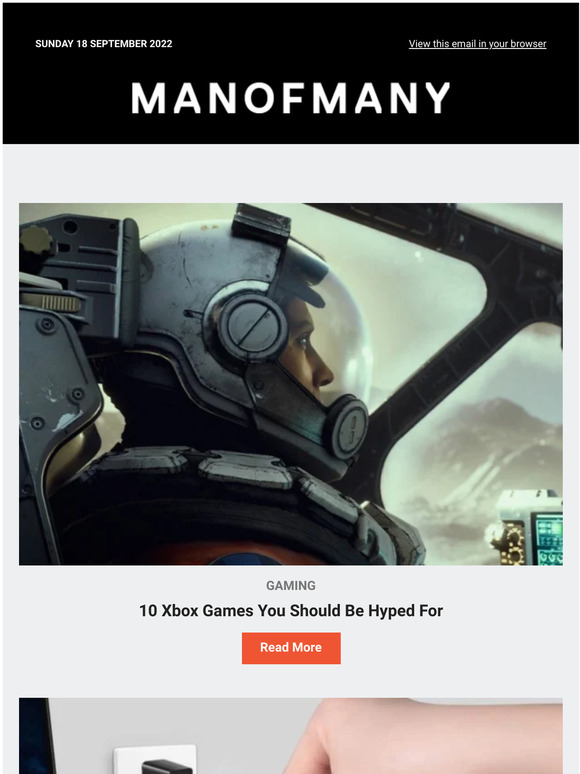 Man of Many: 10 Xbox Games You Should Be Hyped For & more | Milled