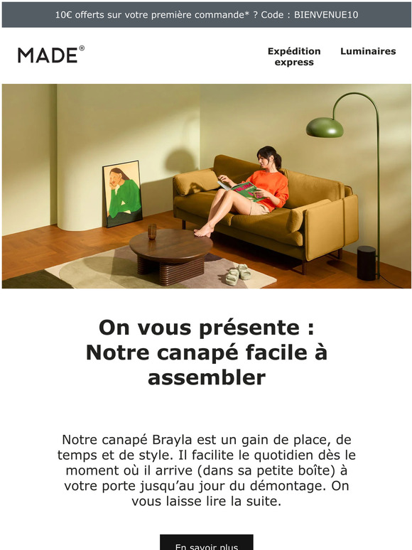 Made: Petits espaces, voici Brayla | Milled