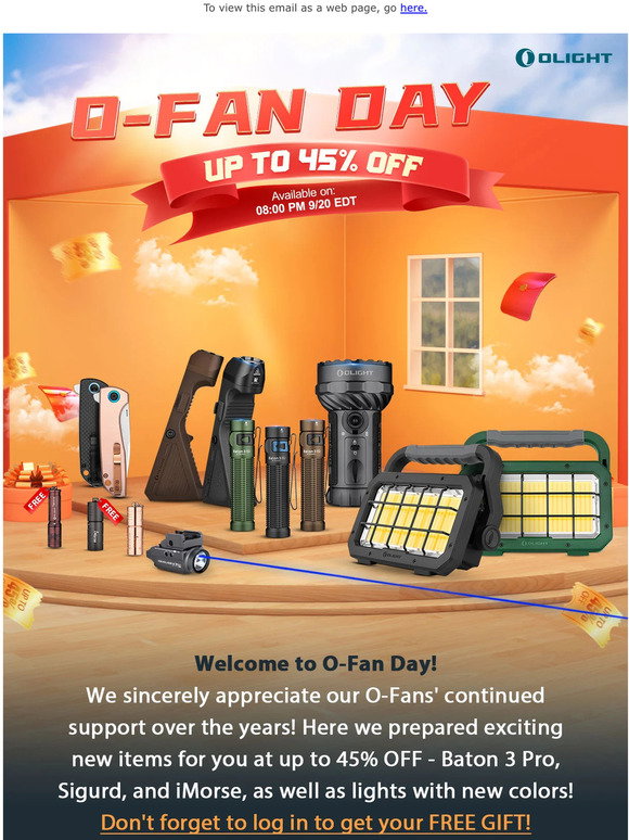 Olight: New Releases | O-Fan Day 2022 is here! | Milled