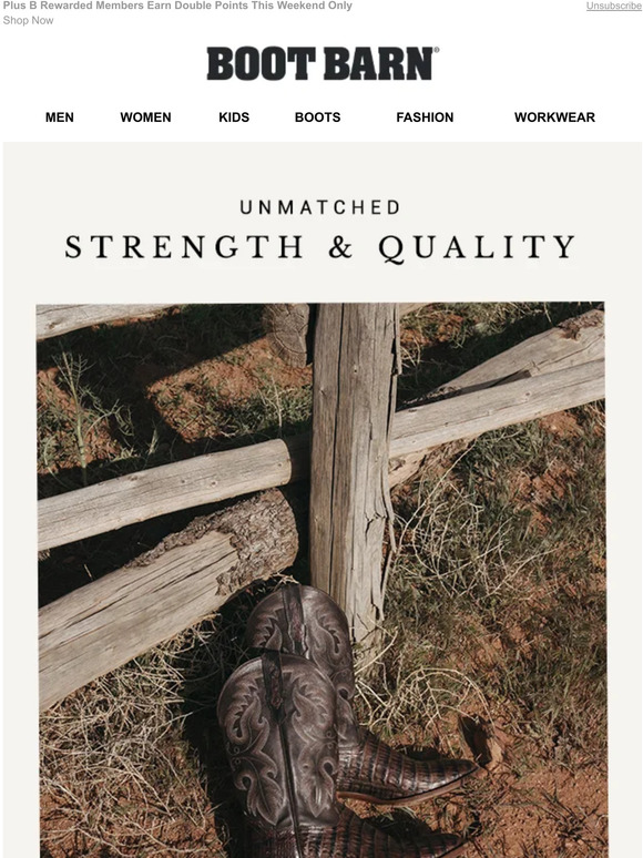 BootBarn.com: Top-Quality Men's Caiman Boots | Milled