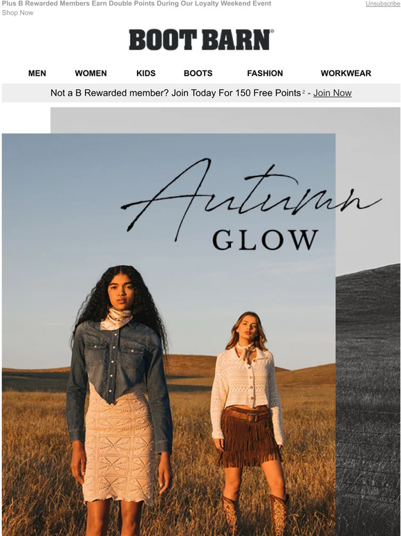 BootBarn.com: Fall Favorite Pieces | Milled