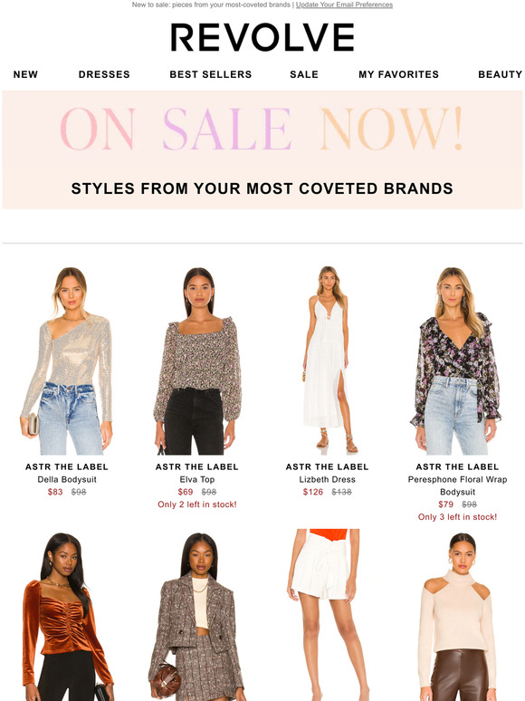 REVOLVE: ON SALE: YOUR FAVORITE STYLES | Milled