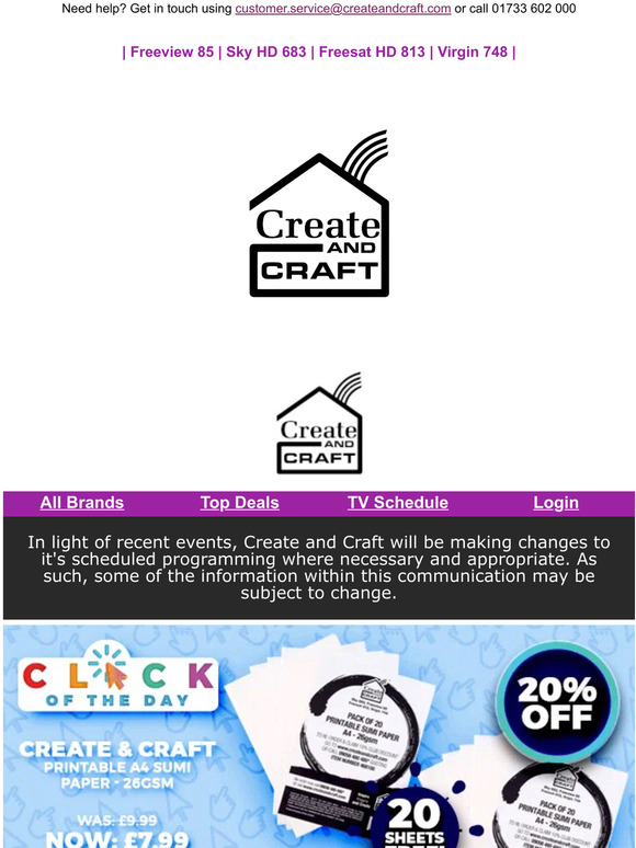 createandcraft.tv: A new One Day Special from Craft Yourself Silly ...