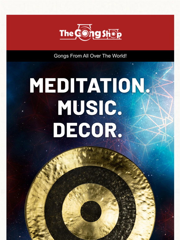 The Gong Shop: Find the Gong That Fits Your Style | Milled