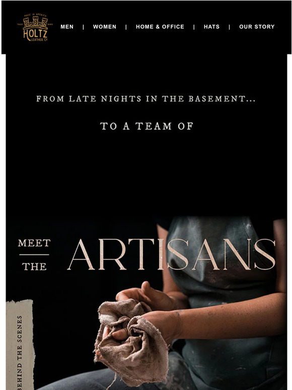 Holtz Leather: Meet the Artisans Behind Holtz Leather | Milled