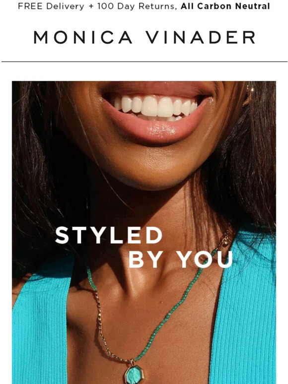 Monica Vinader: Our icons styled by you | Milled