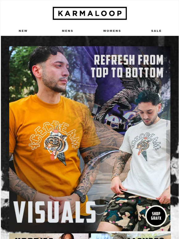 Karmaloop: Hit Refresh from Top to Bottom 🔥 | Milled