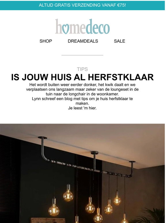 HomeDeco: Maak je huis herfstklaar met deze producten en tips! | Milled