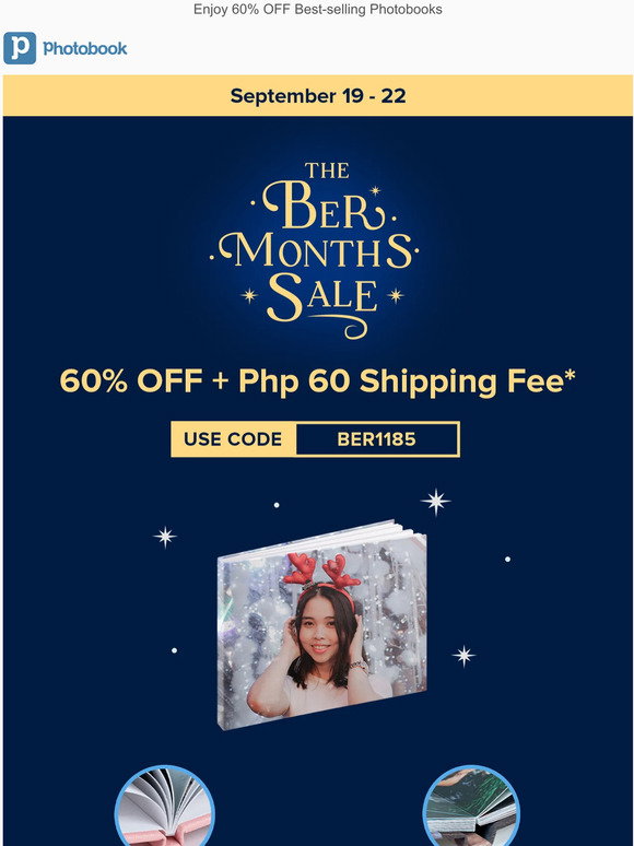 Photobook: Start the week right with ONLY ₱60 shipping fee | Milled