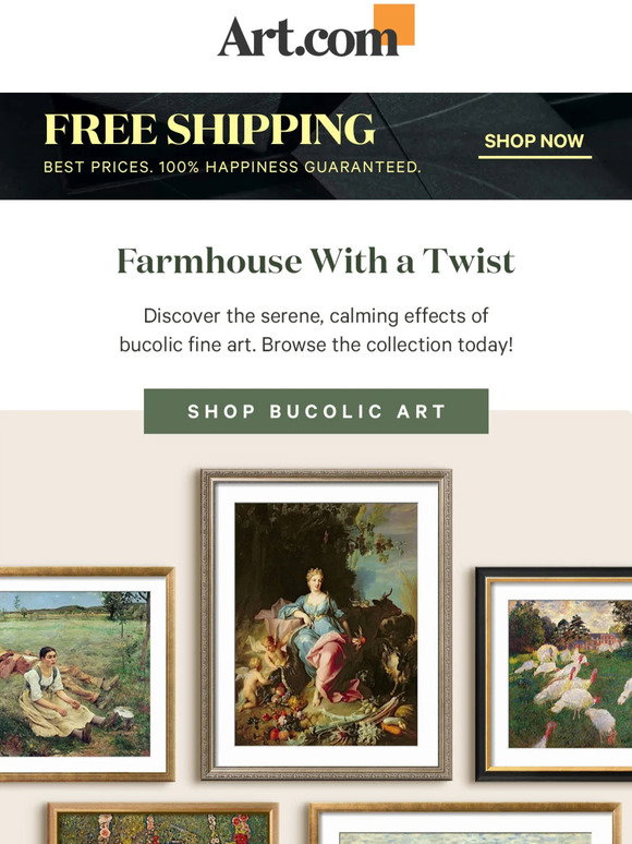 Art.com: Get to know bucolic art. | Milled