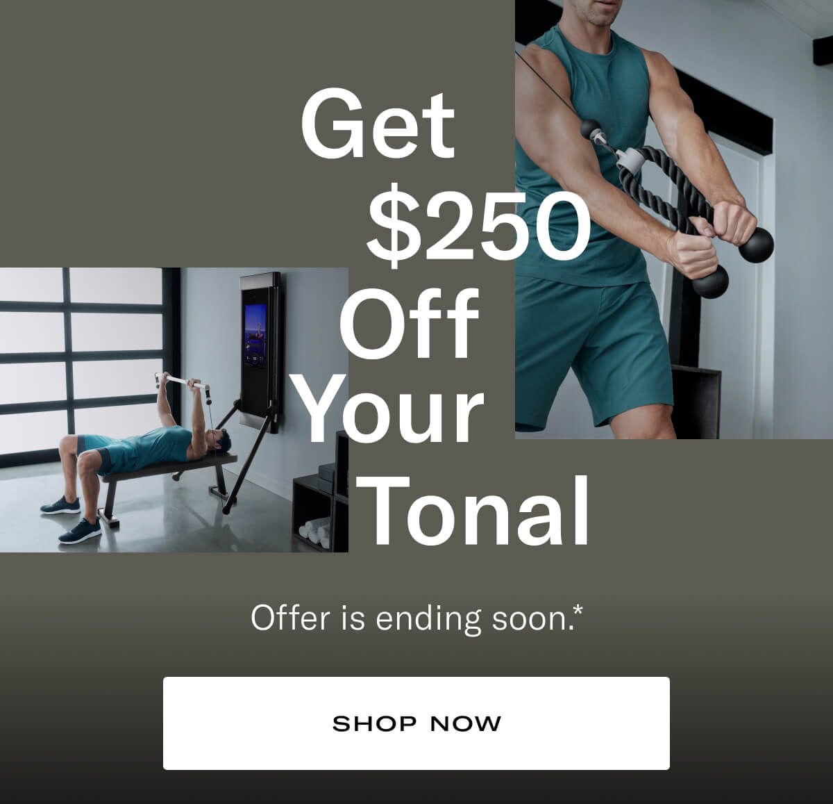 Tonal: Get Tonal for $250 off. Deal ends soon. | Milled