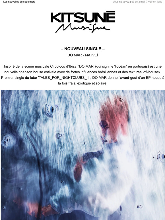 Maison Kitsuné: Nouveau single | Matveï 🎵 | Milled