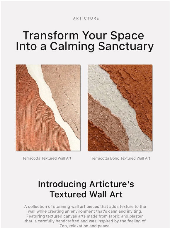 Articture: Transform Your Space Into a Calming Sanctuary | Milled