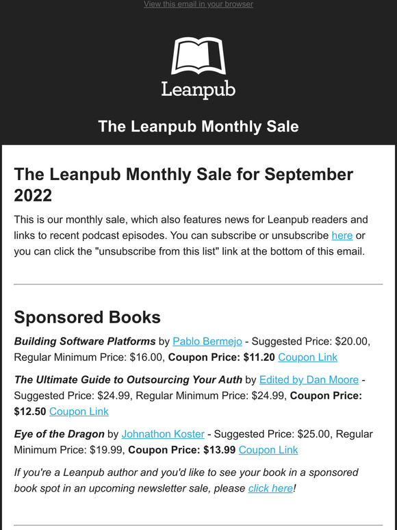 The Art of Data Science: The Leanpub Monthly Sale for September 2022 ...