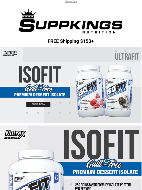 SuppKings: — 🔥ISOFIT 100% WHEY PROTEIN ISOLATE - AVAILABLE NOW 😀 | Milled